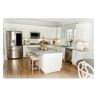 White Angel Feather - Kitchen Remodel - Kitchen - Detroit - by All in ...