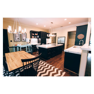 White Chapel Kitchen - Contemporary - Kitchen - Dallas - by Lambert ...