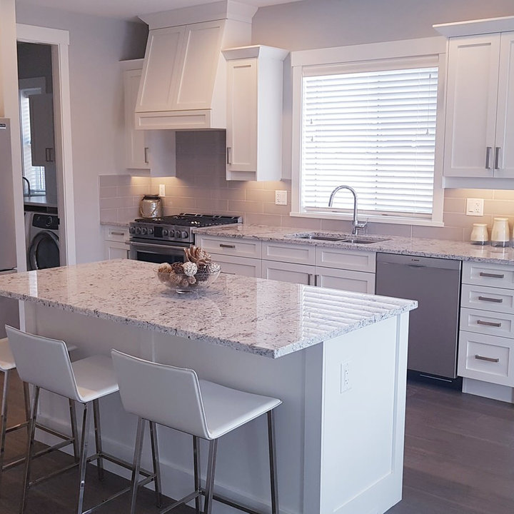 White Ice Granite Countertop - Photos & Ideas | Houzz