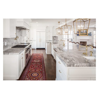 White inset kitchen - Traditional - Kitchen - Salt Lake City - by ...