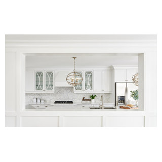 WHITE KITCHEN MAIN FLOOR RENO - Traditional - Kitchen - Toronto - by ...