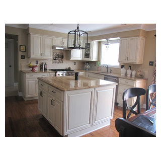 White kitchen - Transitional - Kitchen - Philadelphia - by SMW Designs ...