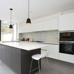 White matt kitchens - Contemporary - Kitchen - London - by LWK London ...