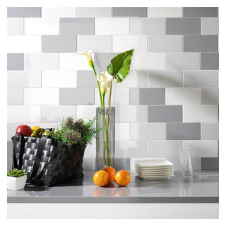 White Mini Metro Tiles - Flat Matt Tiles - Direct Tile Warehouse ...