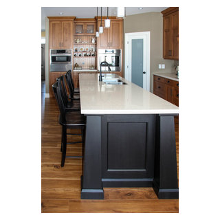 White Oak Country Kitchen - Transitional - Kitchen - Toronto - by ...