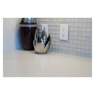 White Pebble EOS Solid Surface Bathroom - Contemporary - Kitchen ...