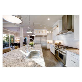White Shaker Custom Cabinets - Modern - Kitchen - DC Metro - by ...