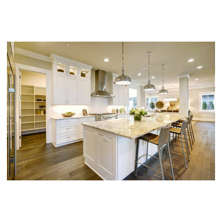 White Shaker Custom Cabinets - Modern - Kitchen - DC Metro - by ...