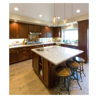 Whole Home Remodel and Second Story Addition - Transitional - Kitchen ...