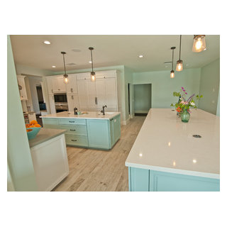 Whole House Remodel | Wade | Villa Park - Beach Style - Kitchen ...