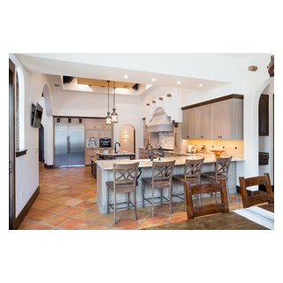 Wimberley Home - 地中海 - キッチン - オースティン - C-Reese Architectural Design ...