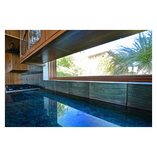 Window sill detail - Contemporary - Swimming Pool & Hot Tub - San ...