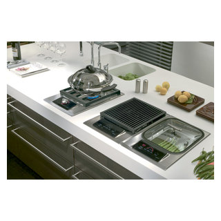 Wolf 15" Electric Steamer Module, Stainless Steel | IS15S ...