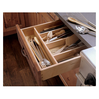 Wooden Cutlery Divider - Traditional - Kitchen - Other - by Wood-Mode ...