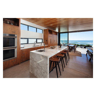 Zen Beach House - Contemporary - Kitchen - Los Angeles - by Allen ...