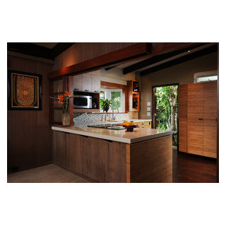 Zen Kitchen-Island Style - Tropical - Kitchen - Hawaii - by MCYIA ...