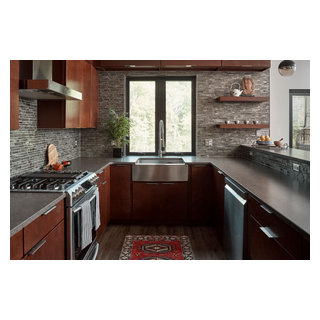 Zen Micro Cabin - Modern - Kitchen - DC Metro - by CIRCLE Design Studio ...