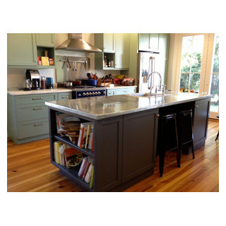 Zinc Countertops for Modern Kitchen - Moderne - Cuisine - Baltimore ...