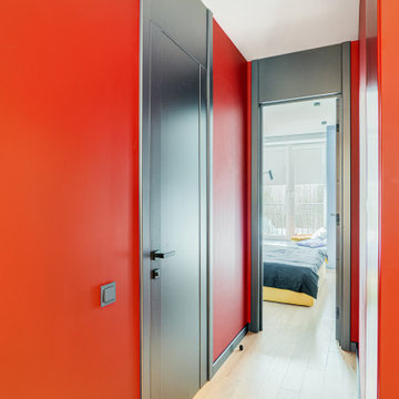 75 Most Popular 75 Beautiful Orange Hallway Ideas & Designs Design ...
