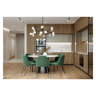 Modern Apartment - Kitchen - Other - by Azari Architects | Houzz