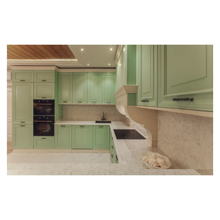 Столешница и стеновые панели из кварцевого камня Silestone Phoenix ...