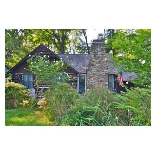 1934 Lake Mohawk NJ Log Cabin - Rustic - Landscape - New York - by ...