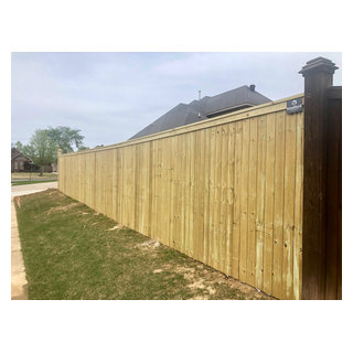 8' tall Privacy Fence - Traditional - Landscape - Little Rock - by ...