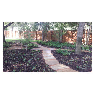 A Barren Landscape Goes Woodland - Traditional - Garden - Dallas - by ...