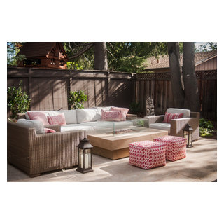 A gathering place for the whole family - Transitional - Patio - San ...