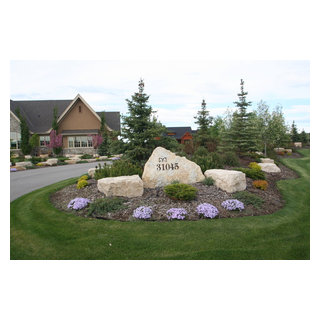 Address Rock - Traditional - Landscape - Calgary - by Sundance ...