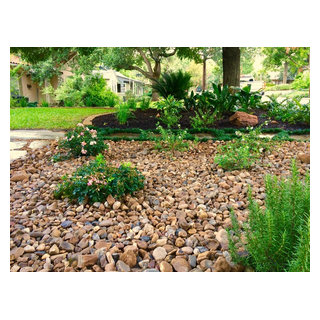 After Photo of Completed Revamp in Alamo Heights - Rustic - Landscape ...