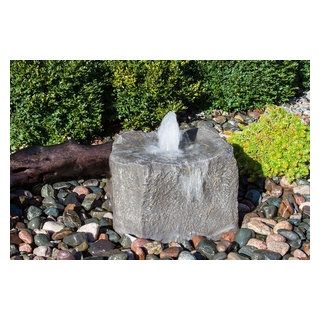 Agate Falls Handcrafted Bubbling Rock Fountain Kit - Transitional ...