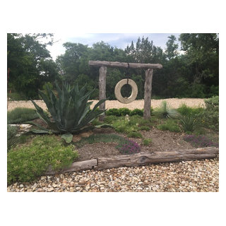 Aikido Dojo w/ Xeriscape Japanese Style Garden - Asian - Landscape ...