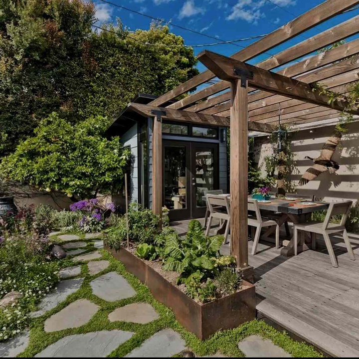 75 Beautiful Back Garden Ideas and Designs - July 2024 | Houzz UK