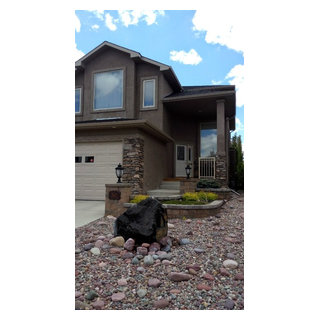 Alder Residence Design, completed by owner - Transitional - Landscape ...