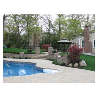 Allan Block Courtyard Collection - Transitional - Landscape - San ...