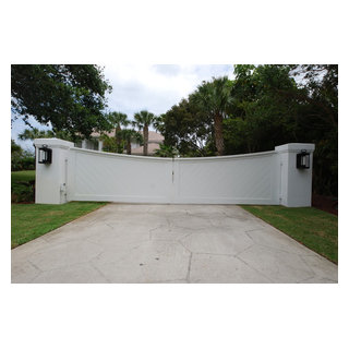 Aluminum Gates - Mediterranean - Landscape - Miami - by Coastal Screen ...