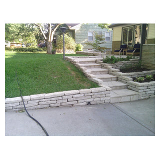 Antique Gray Limestone - Traditional - Landscape - Kansas City - by ...