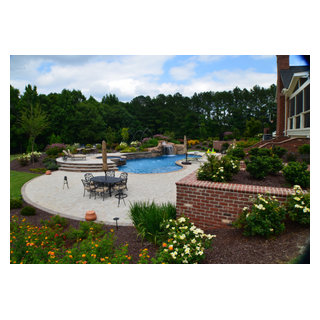 Apex, North Carolina - Custom Pool - Landscape - Raleigh - by Jim ...