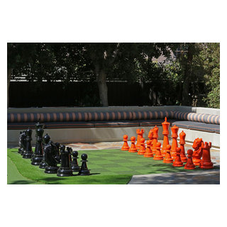 Artificial Grass Chess Board - Landscape - Orange County - by Ecoworkz ...