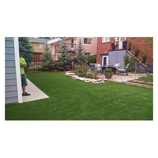 Artificial Grass Lawn in Dever - Modern - Landscape - Denver - by ...