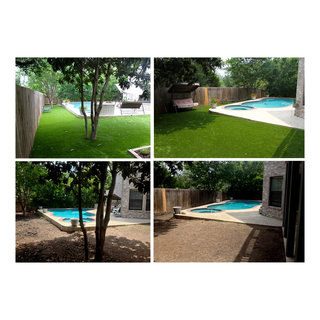 Austin Home with a Pool - Traditional - Landscape - Austin - by LawnPop ...