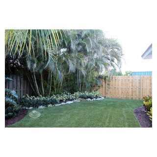 Backyard Landscaping - Tropical - Landscape - Miami - by Broward ...