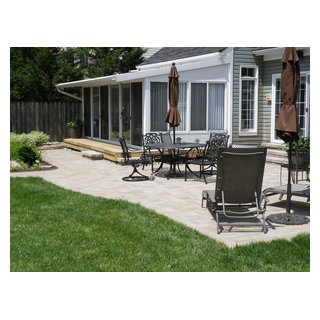 Backyard Makeover - Traditional - Patio - DC Metro - by Sunrise ...