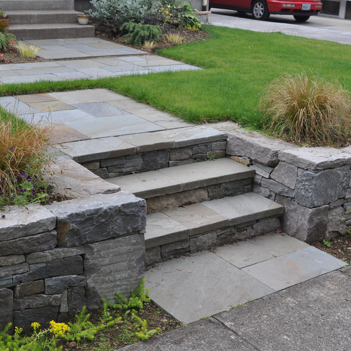 Retaining Wall Stairs - Photos & Ideas | Houzz