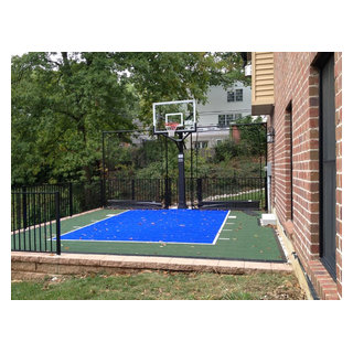 Basketball Court for Small Urban Spaces - Modern - Landscape - St Louis ...