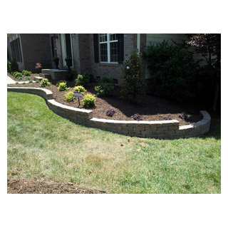 Belgard Weston Wall Retaining Walls, Planters - Traditional - Landscape ...