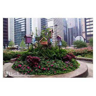 Bird House Landscaping Project on Wacker Chicago - Shabby-chic Style ...