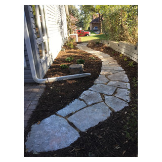 Bluestone curved path - Landscape - Minneapolis - by Living Space ...
