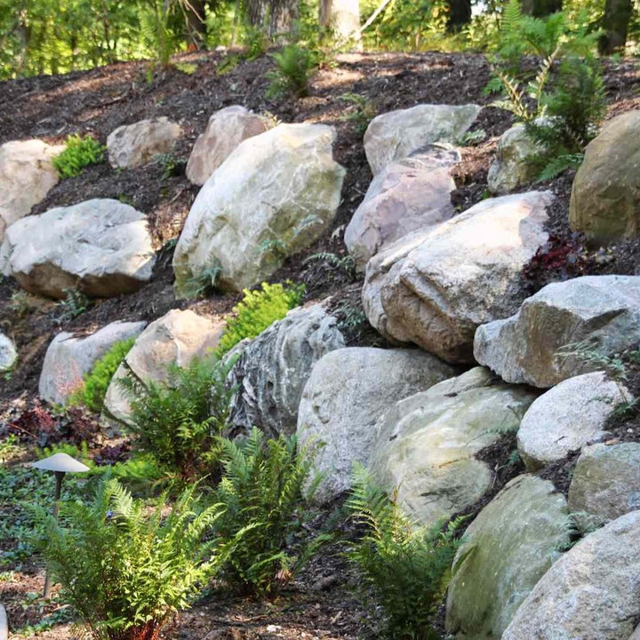 Boulder Retaining Wall - Photos & Ideas | Houzz